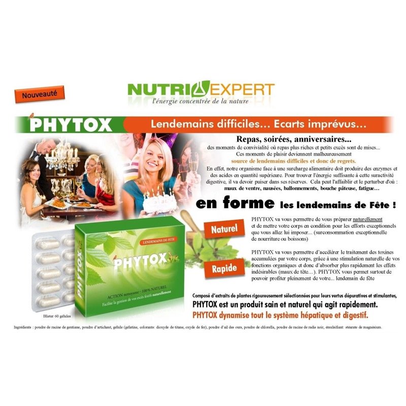 Phytox Regulador Phytox y Estimulante Natural Hepático y Digestivo